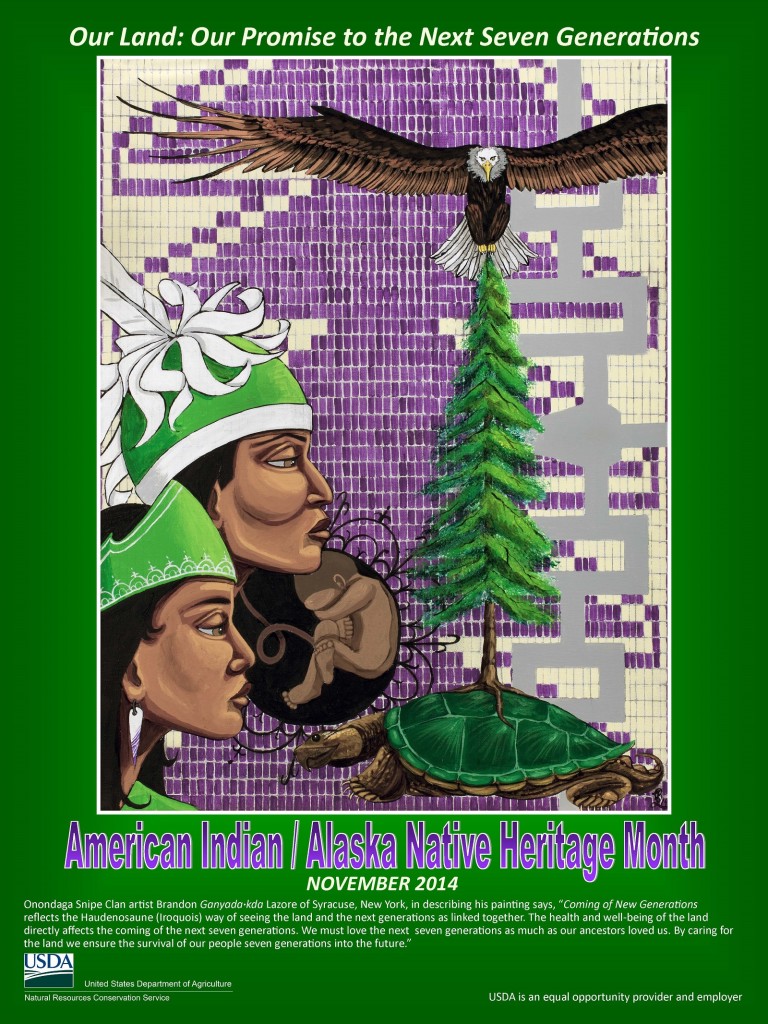 American Indian / Alaska Native Heritage Month Poster Contest Winner ...